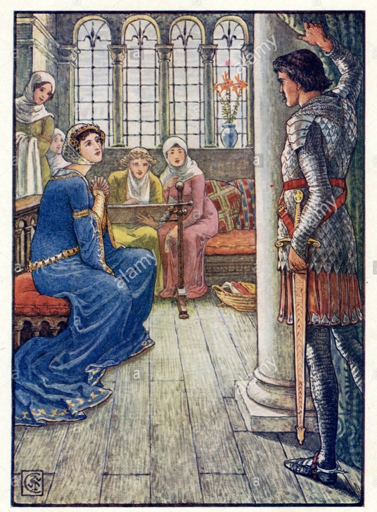 The Lady of the Fountain - Myths and Legends